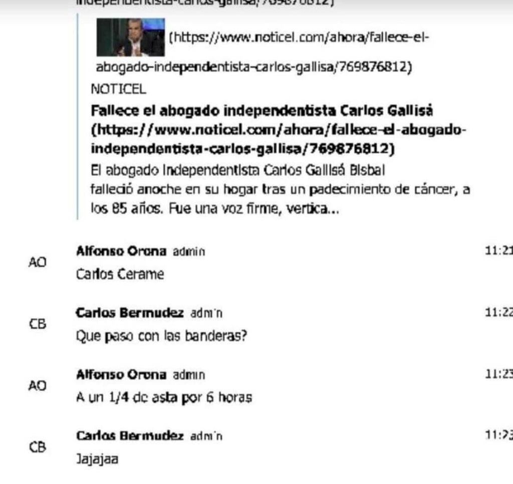 Las muertes de Gallisá y Marta Font fueron motivo de chiste para ...