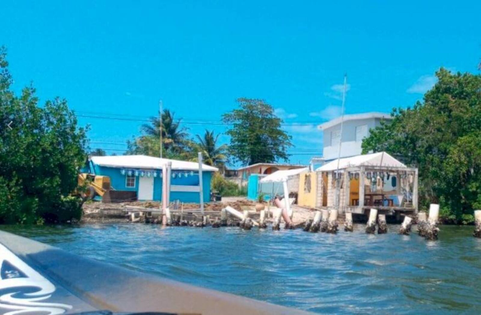 FOTOS: Denuncian remoción de mangle en Piñones con maquinaria pesada ...