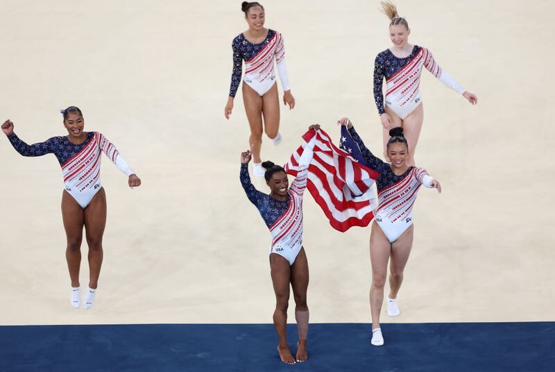 Simone Biles se convierte en la gimnasta con más medallas en la historia de Estados Unidos – El ...
