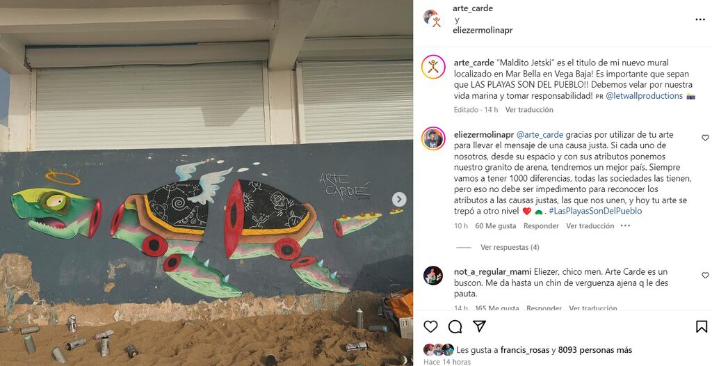 Arte Cardé intenta redimirse con mural nuevo – El Calce